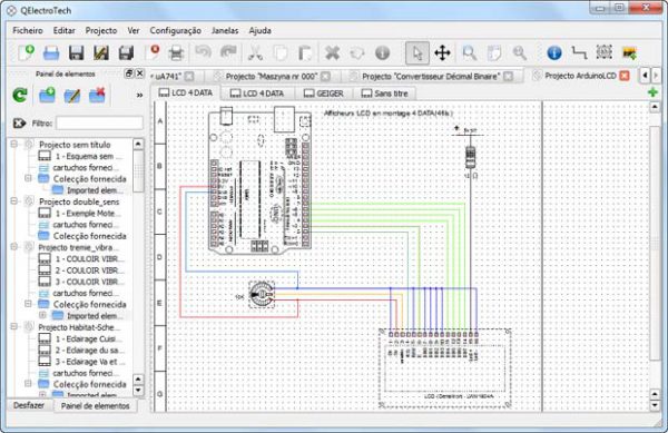 QElectrotech EXCELENTE SOFTWARE ELÉTRICO - Sala da Elétrica